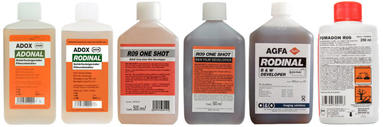 Film developing with Rodinal – developing times, dilution, pull & push